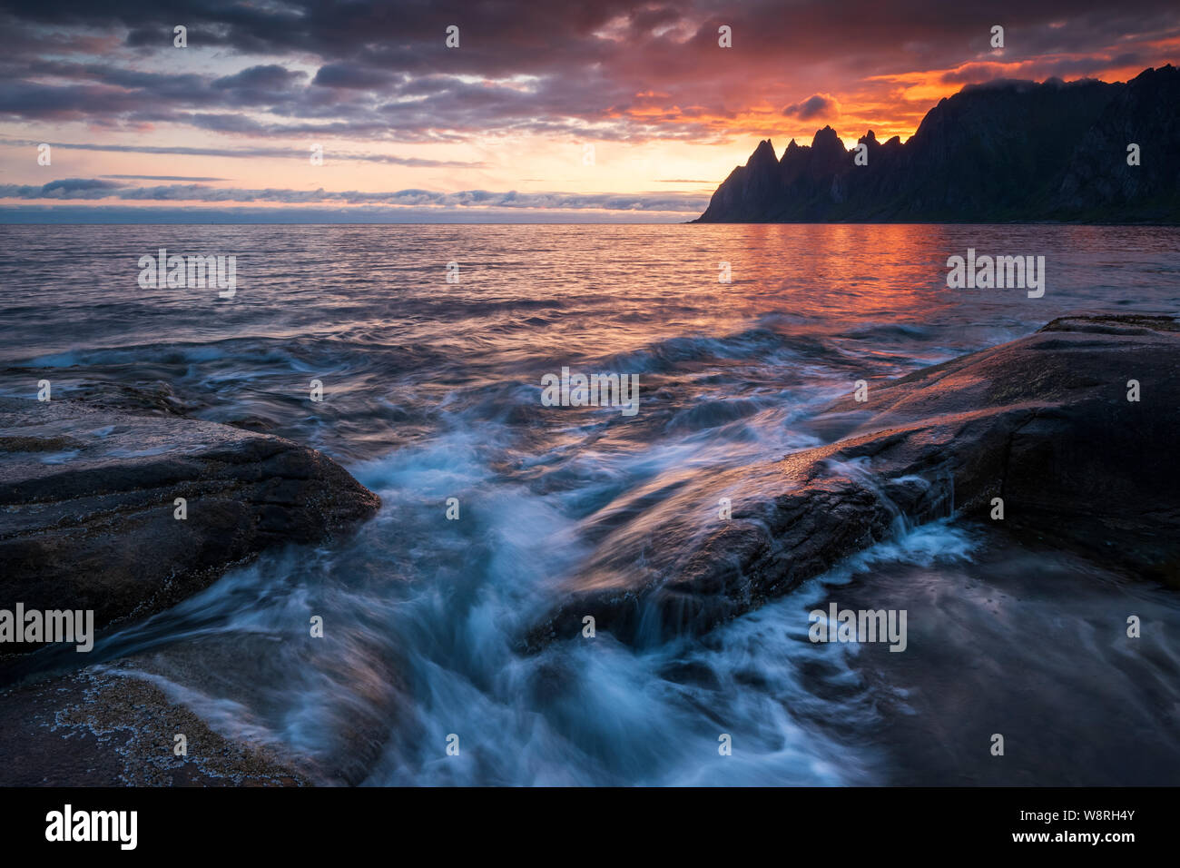 Senja Norway Devil's Jaw High Resolution Stock Photography and Images ...