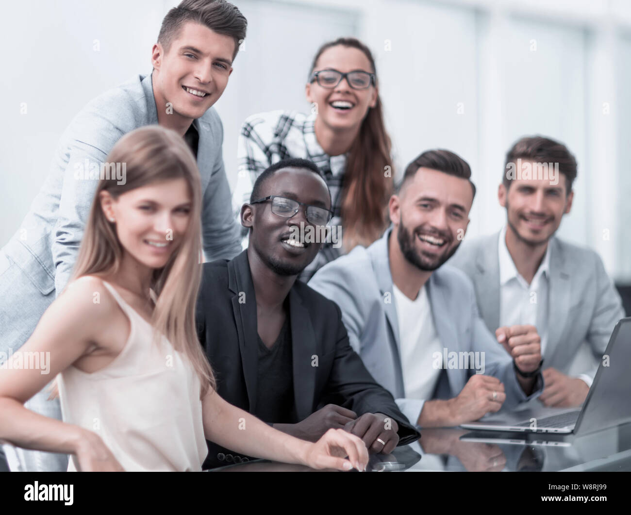 Feeling confident in team hi-res stock photography and images - Alamy
