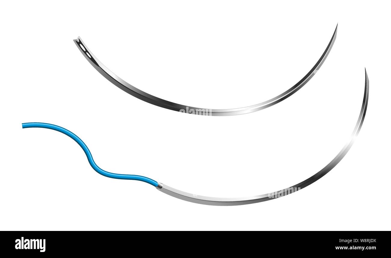 Triangular needle Stock Vector Images - Alamy