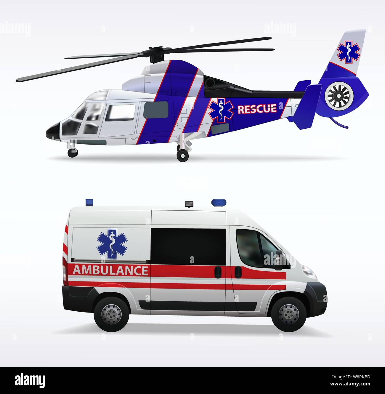 Sick transport van hi-res stock photography and images - Alamy