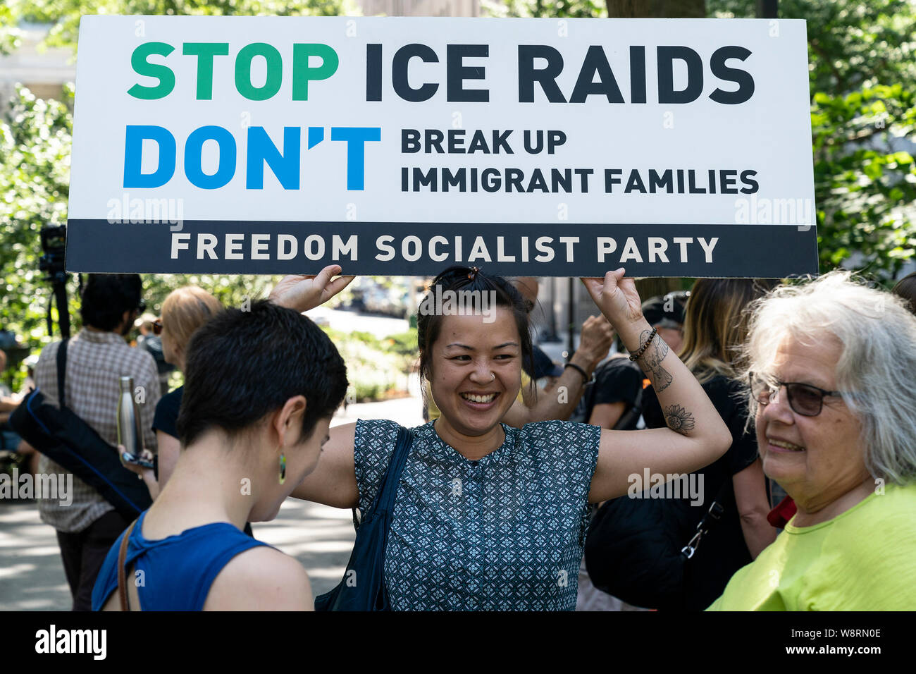 Ice officer immigration hi-res stock photography and images - Alamy