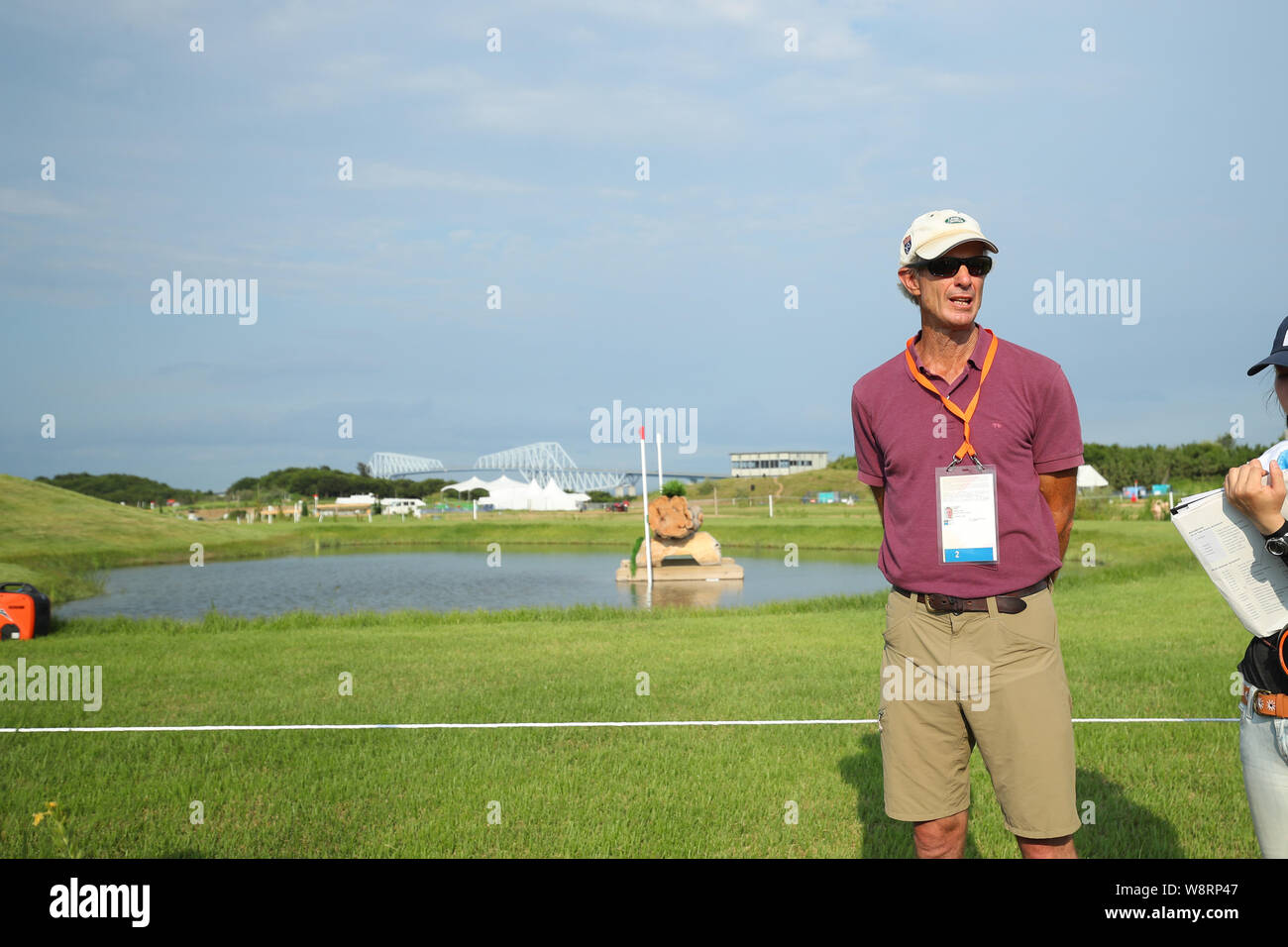 Tokyo, Japan. 11th Aug, 2019. Derek Di Grazia technical official ...