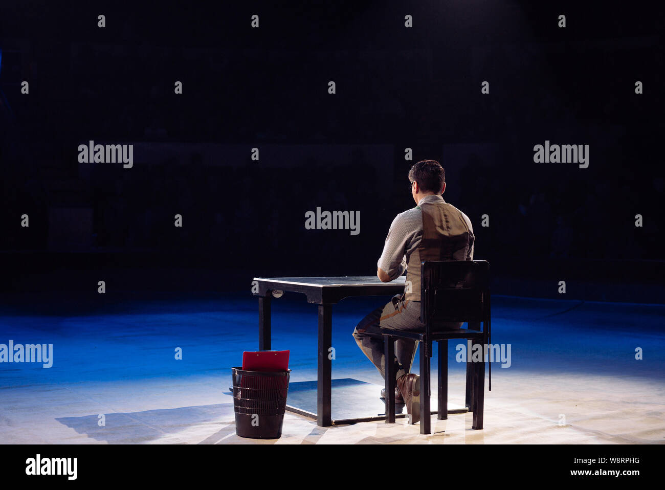 Lonely concept in workplace hi-res stock photography and images - Alamy