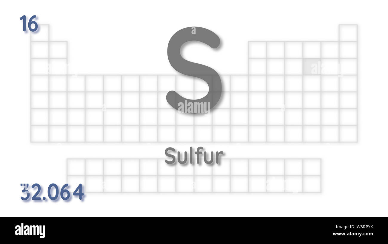 chemical element atomic data and symbol - table of elements Stock Photo ...