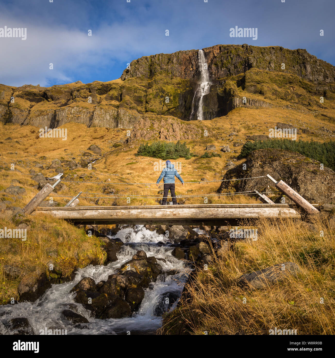 Bjarnarfoss cascade hi-res stock photography and images - Alamy