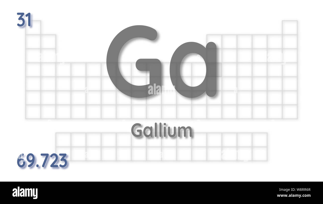 chemical element atomic data and symbol - table of elements Stock Photo ...