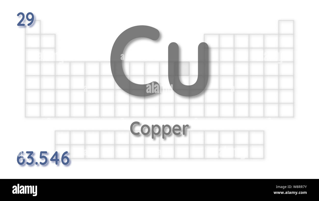 Copper atomic structure hi-res stock photography and images - Alamy