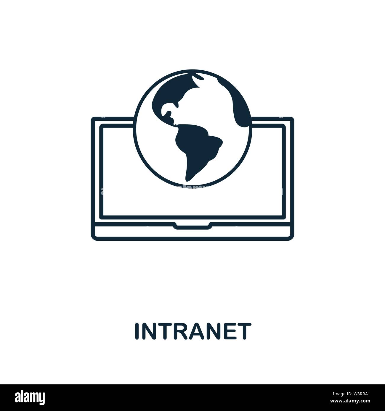 Intranet Stock Vector Images - Alamy