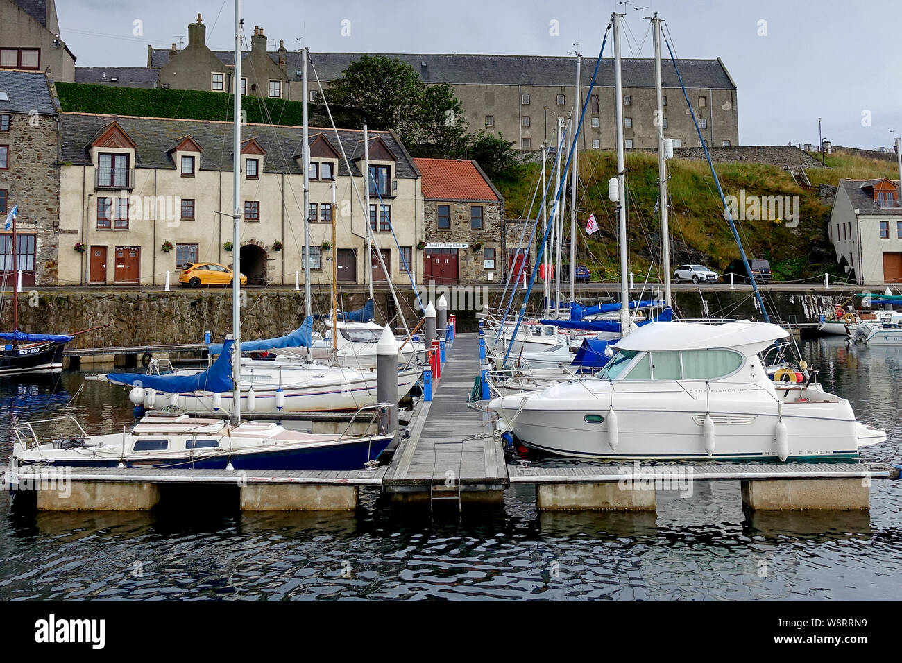 Banff harbour marina hi-res stock photography and images - Alamy