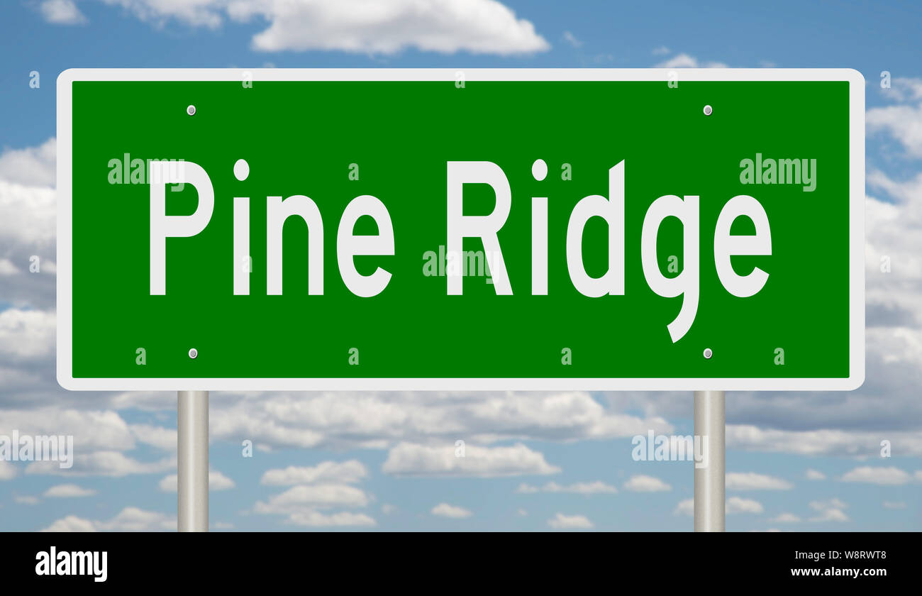 United south pine ridge indian hi-res stock photography and images - Alamy
