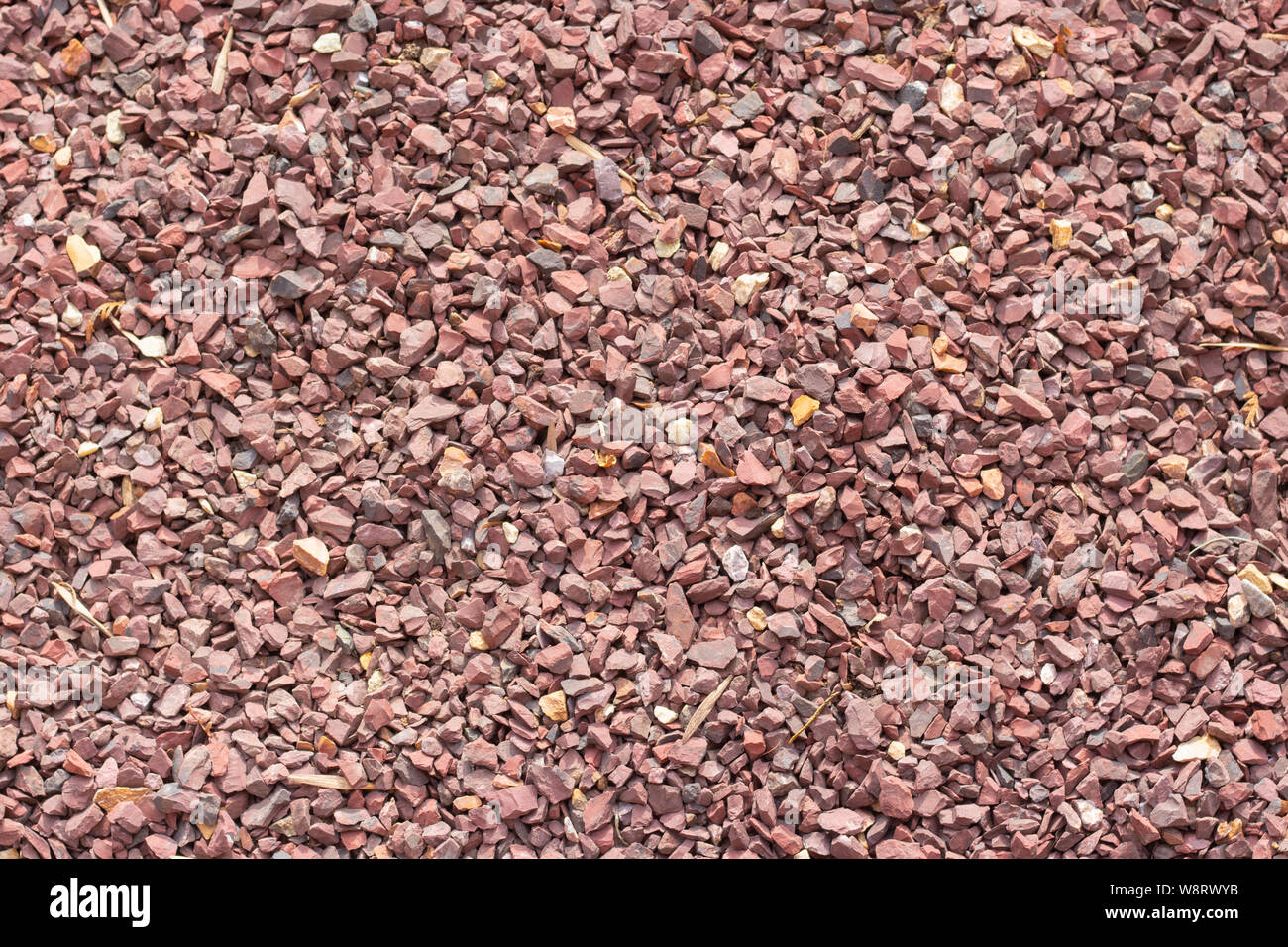 Red granite marble crumb, background, texture, red maroon stone ...