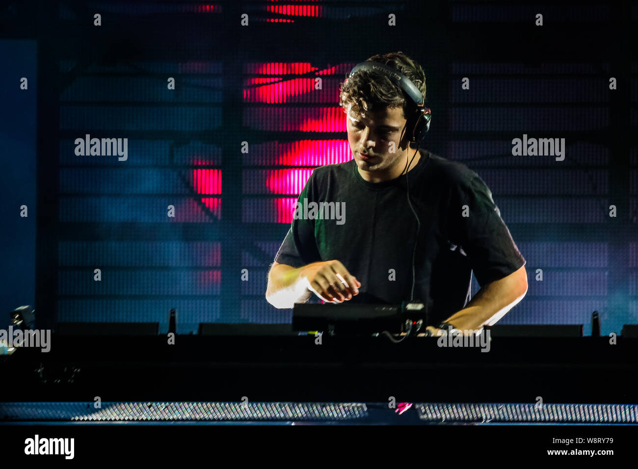Budapest, Hungary. 09th Aug, 2019. The Dutch DJ and producer, Martin ...
