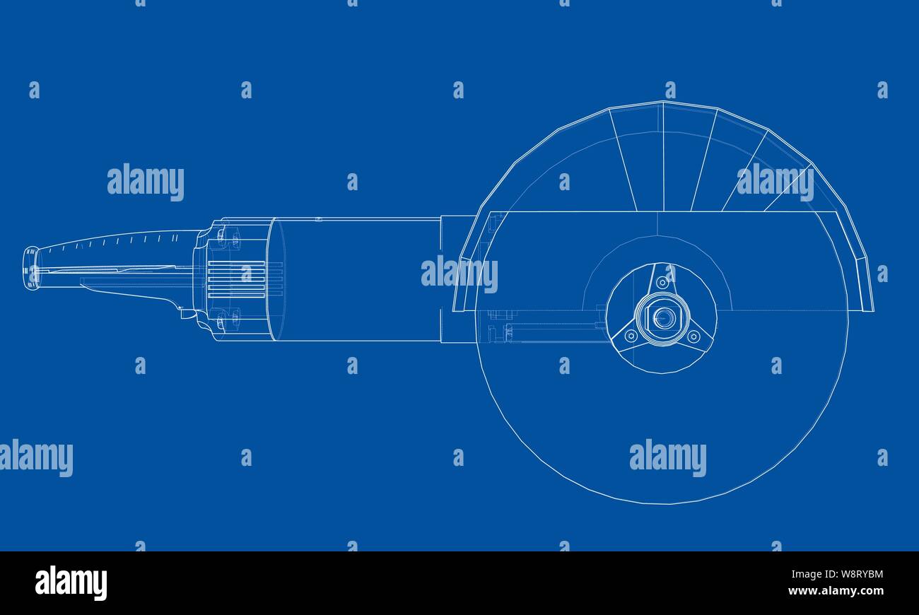 Concrete worker construction cutting Stock Vector Images - Alamy