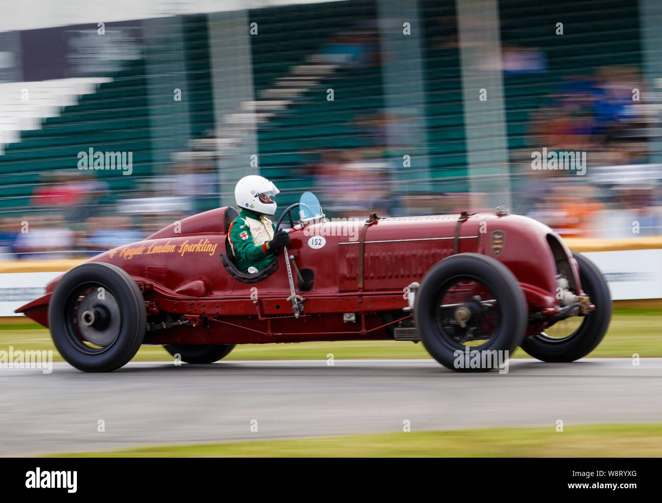 1929 Bentley Birkin Single-Seater Brooklands racer with driver Jurgen ...