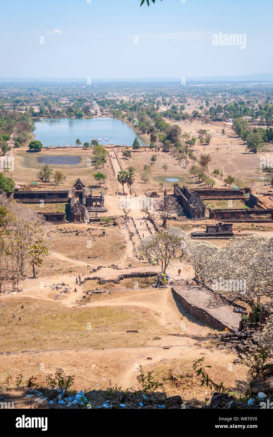 Wat Phou temple in Southern Laos Stock Photo - Alamy