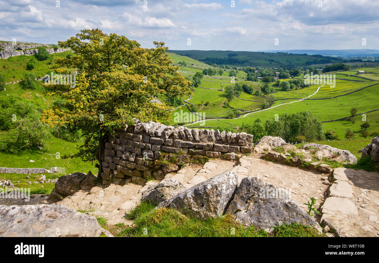 Malham cove rocks hi-res stock photography and images - Alamy