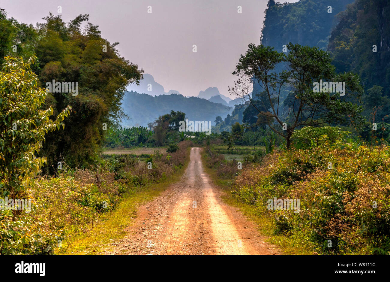 Scenic Hills Of Karst Landscape Laos Stock Photo Alamy scenic-hills-of-karst-landscape-laos-stock-photo-alamy