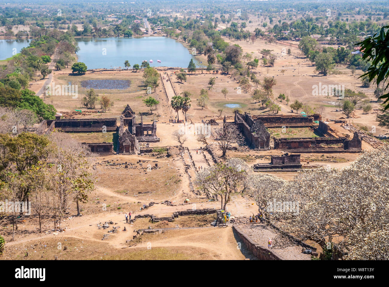 Wat Phou temple in Southern Laos Stock Photo - Alamy