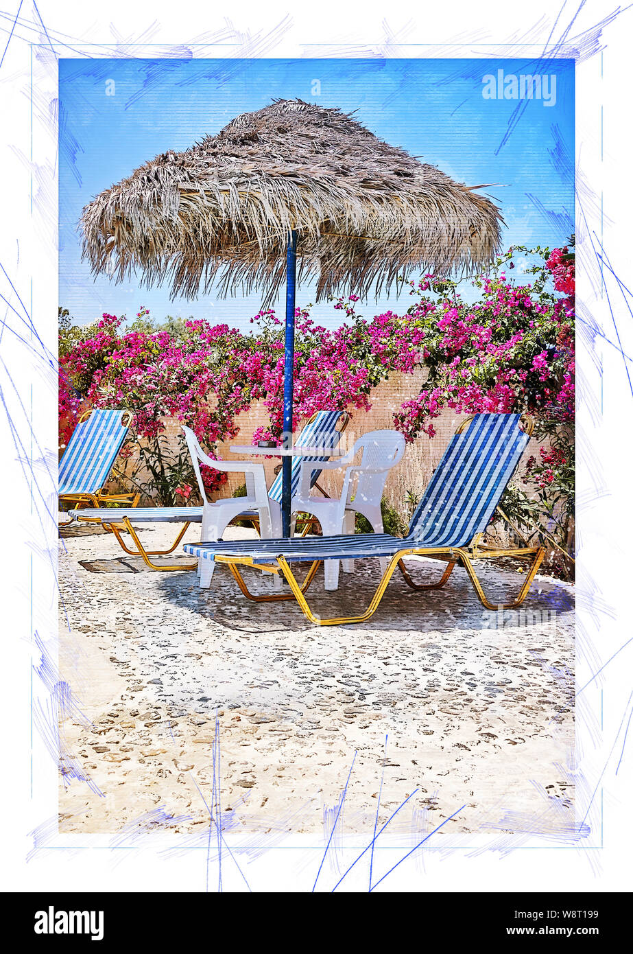 Infinity swimming pool Cut Out Stock Images & Pictures - Alamy