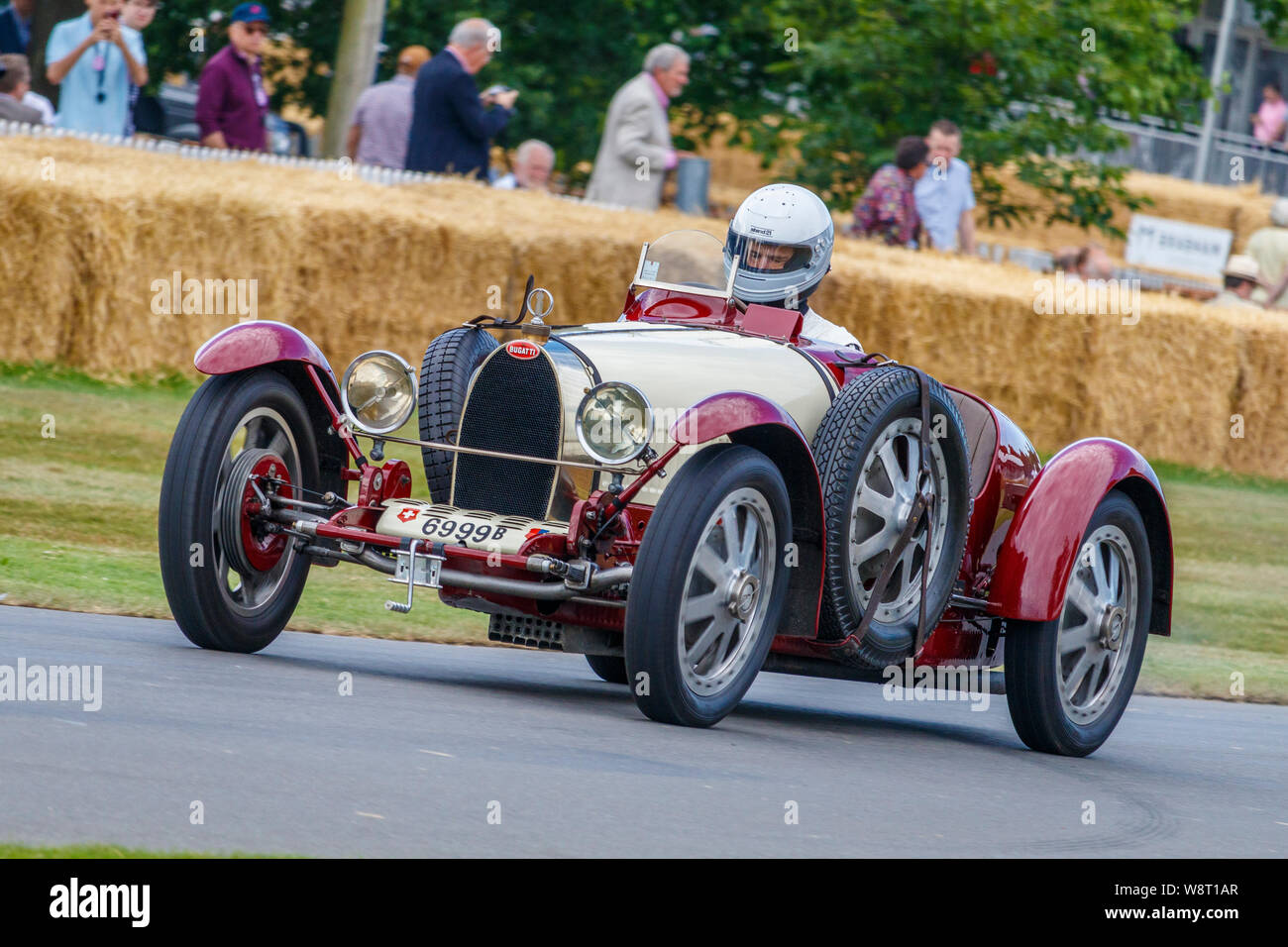 1925 Bugatti Type 35 Grand Prix with driver Philippe Cornet at the 2019 ...