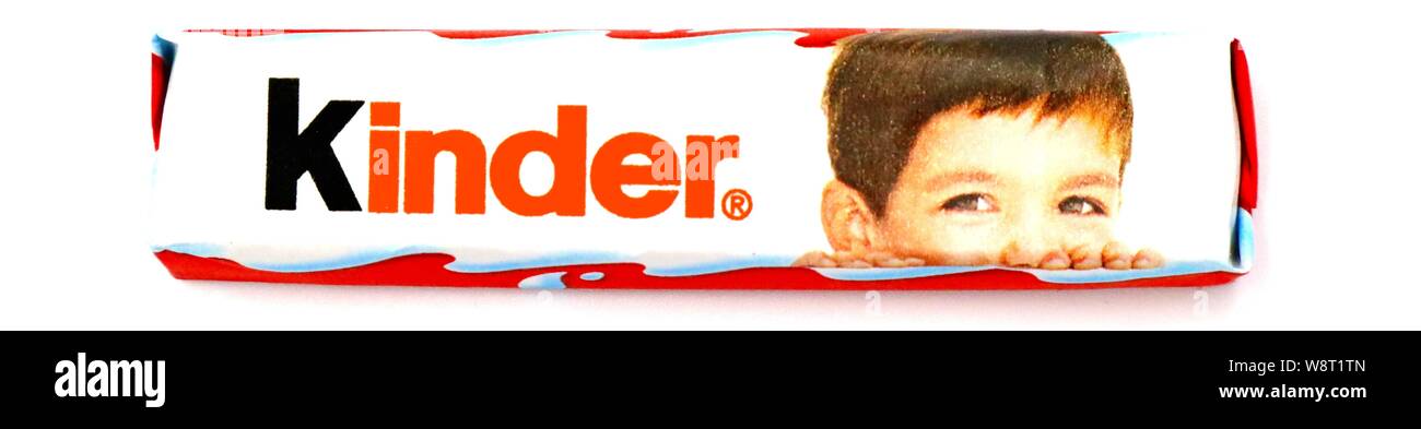 Kinder Chocolate Bars. Kinder is a brand of products made in Italy by ...