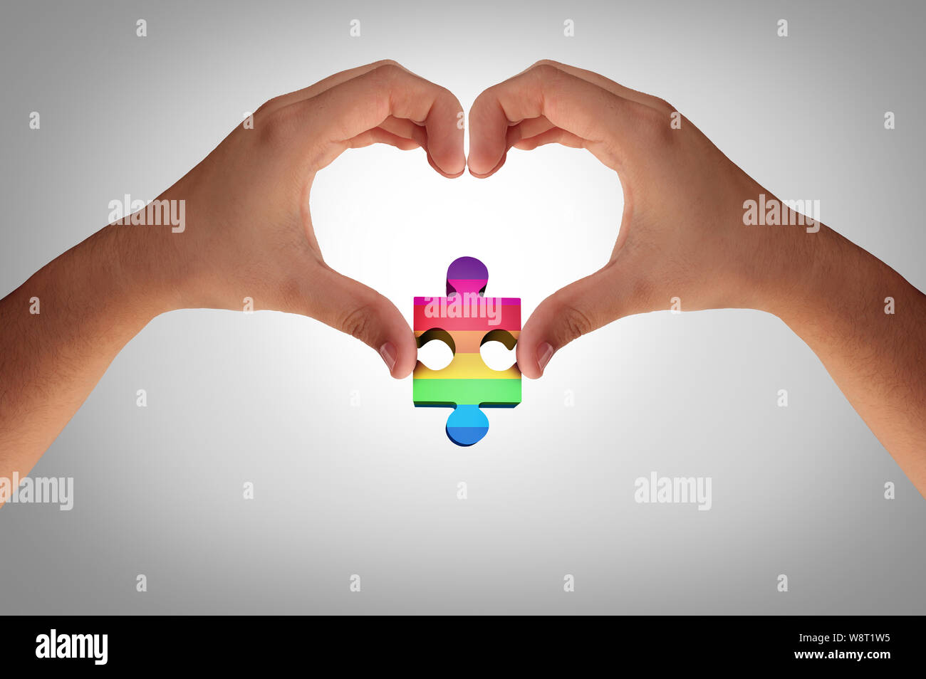 Autism and Autistic development concept as a mental disorder awareness ...