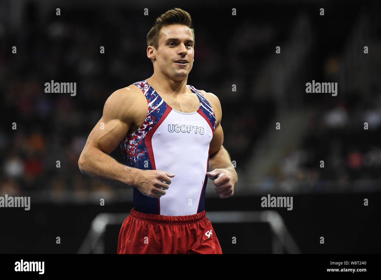 August 10, 2019, Kansas City, Missouri, US: SAM MIKULAK competes on the ...