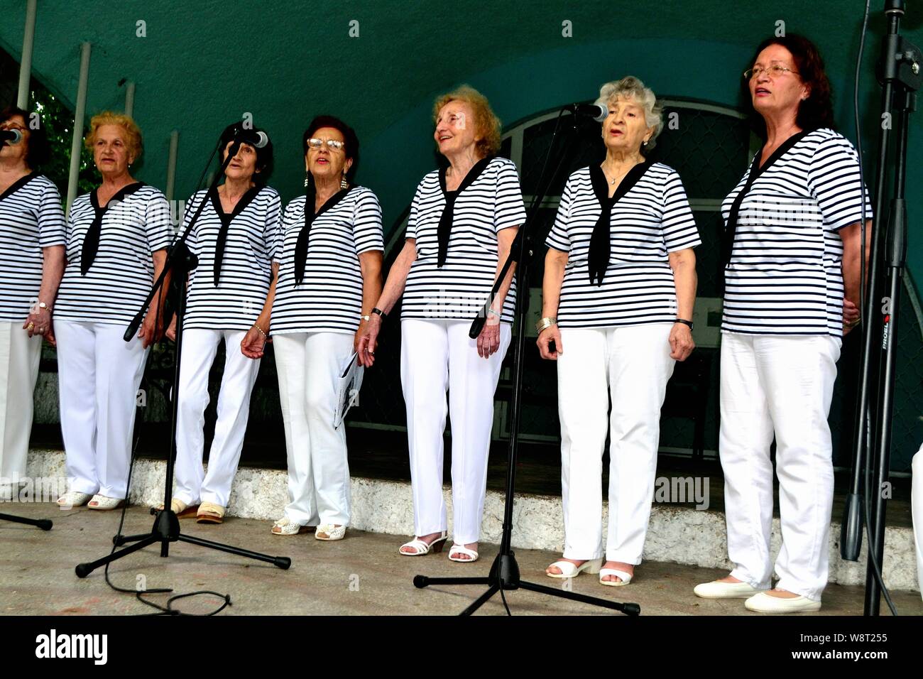 Sailor musical choir - Sea Garden Park in VARNA- Black Sea - BULGARIA ...