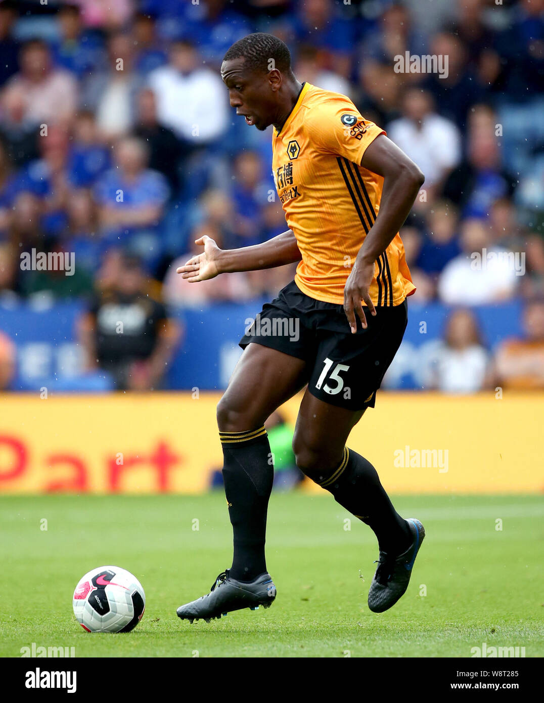 Wolverhampton Wanderers's Willy Boly in action during the Premier ...
