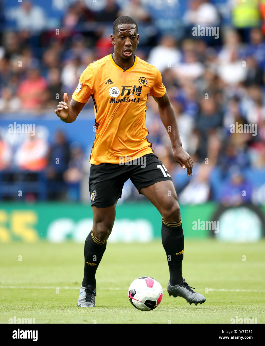 Wolverhampton Wanderers's Willy Boly in action during the Premier ...