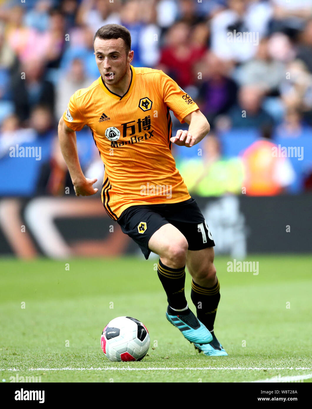 Wolverhampton Wanderers's Diogo Jota in action during the Premier ...