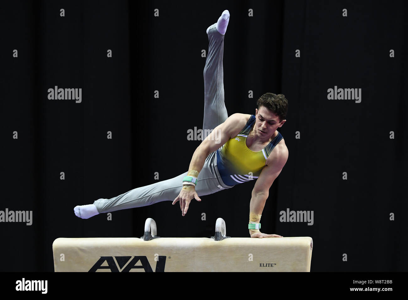 August 10, 2019, Kansas City, Missouri, US: PAUL JUDA competes on the ...