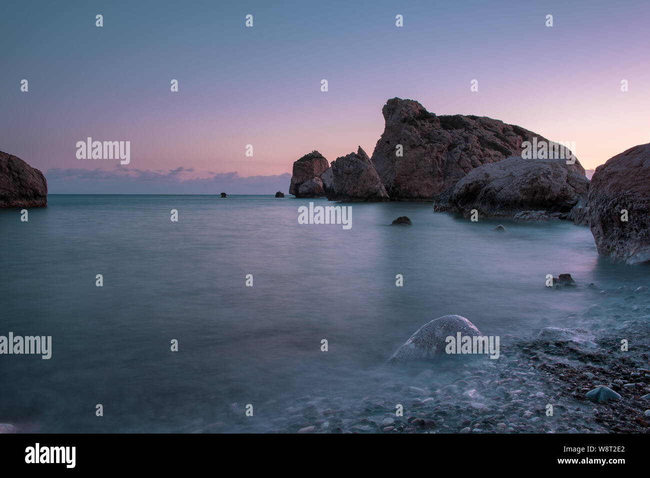 Aphrodite's Rock in Cyprus Stock Photo - Alamy