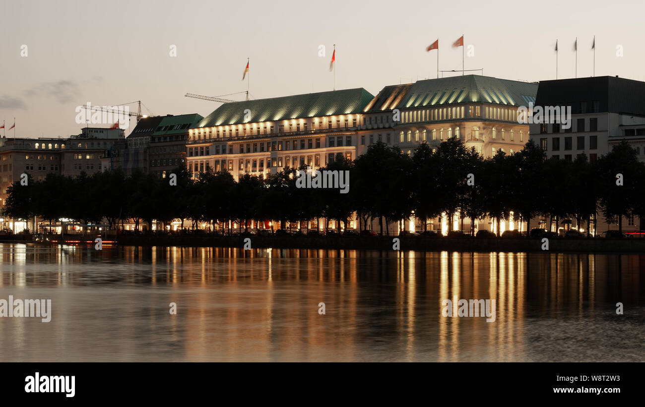Hamburg, Stadt an der Alster Stock Photo - Alamy