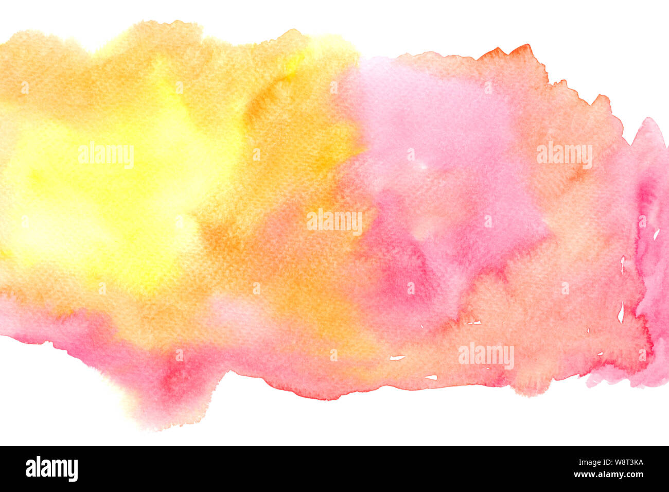 Abstract water colorful painting. Pastel color illustration concept ...