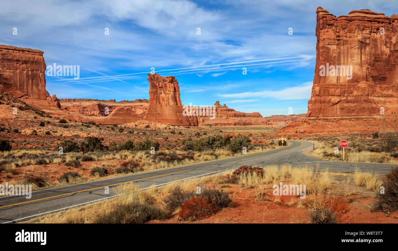 Scenic drive through colorful hi-res stock photography and images - Alamy