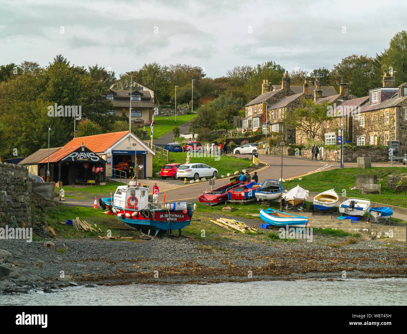 Craster homes hi-res stock photography and images - Alamy