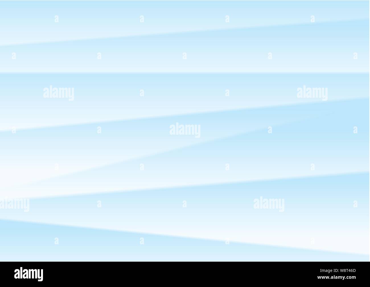 Light blue smooth stripes abstract background. Vector design Stock ...