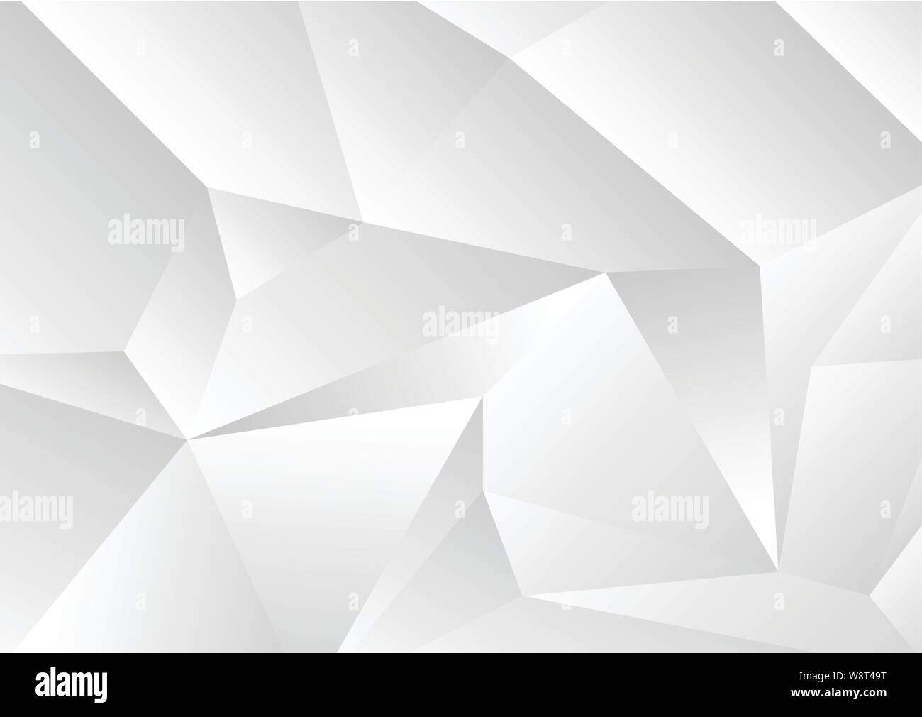 Light grey abstract concept polygonal tech background. Vector modern digital art design Stock ...