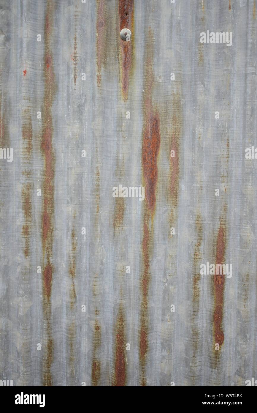 Rusty zinc texture hi-res stock photography and images - Alamy