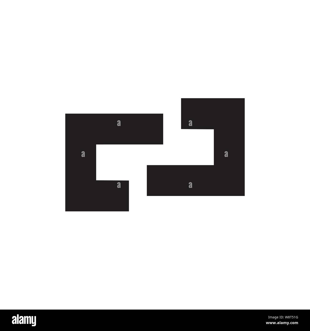 simple geometric vector design concept Stock Vector Image & Art - Alamy