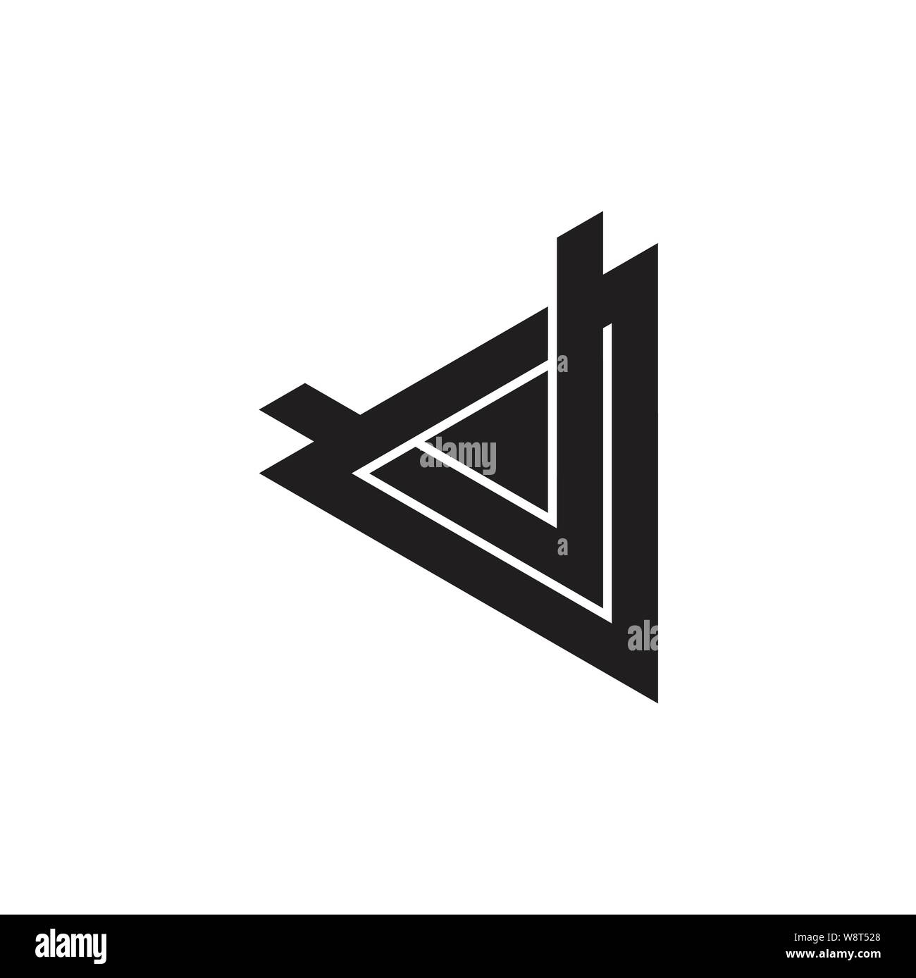 simple geometric vector design concept Stock Vector Image & Art - Alamy