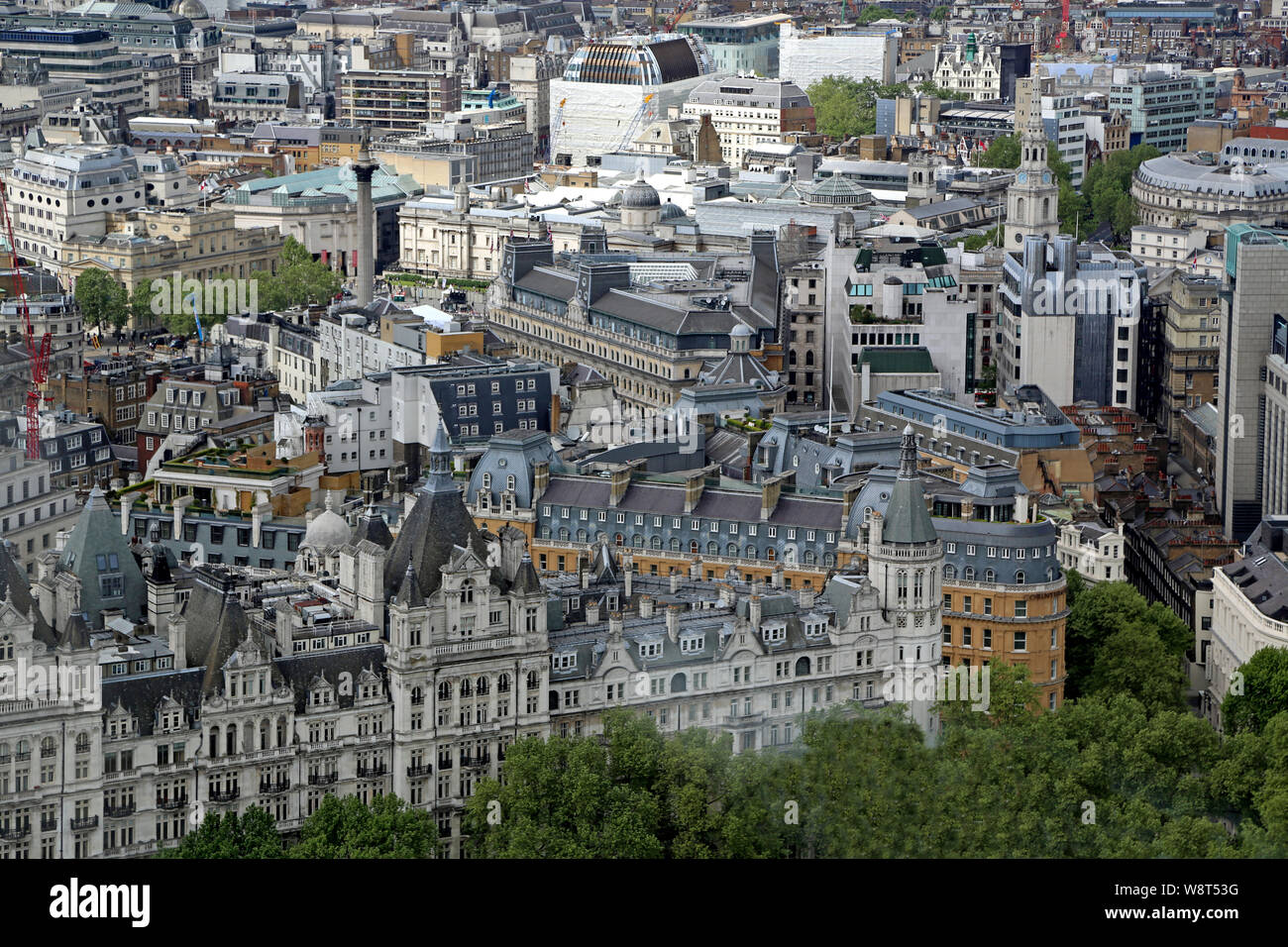 London, Great Britain -May 22, 2016: London cityscape with modern ...