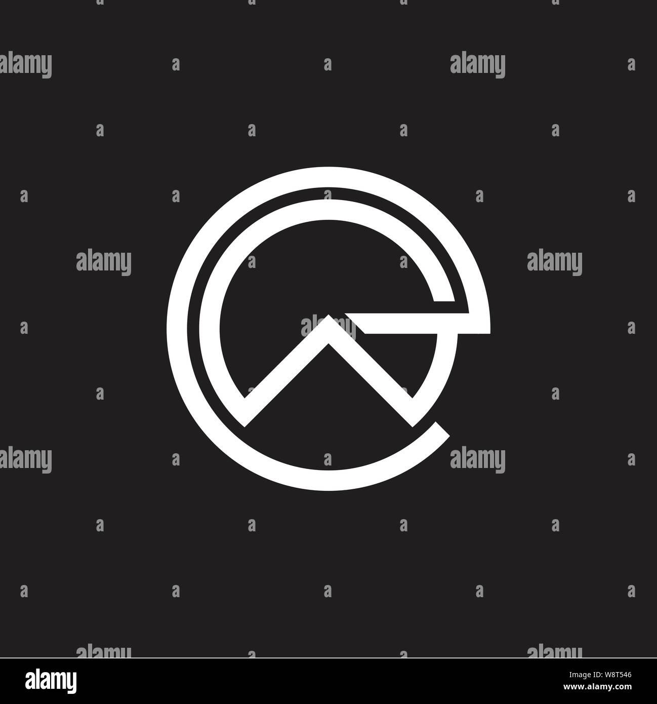 unique unusual simple design icon logo vector for your business Stock ...
