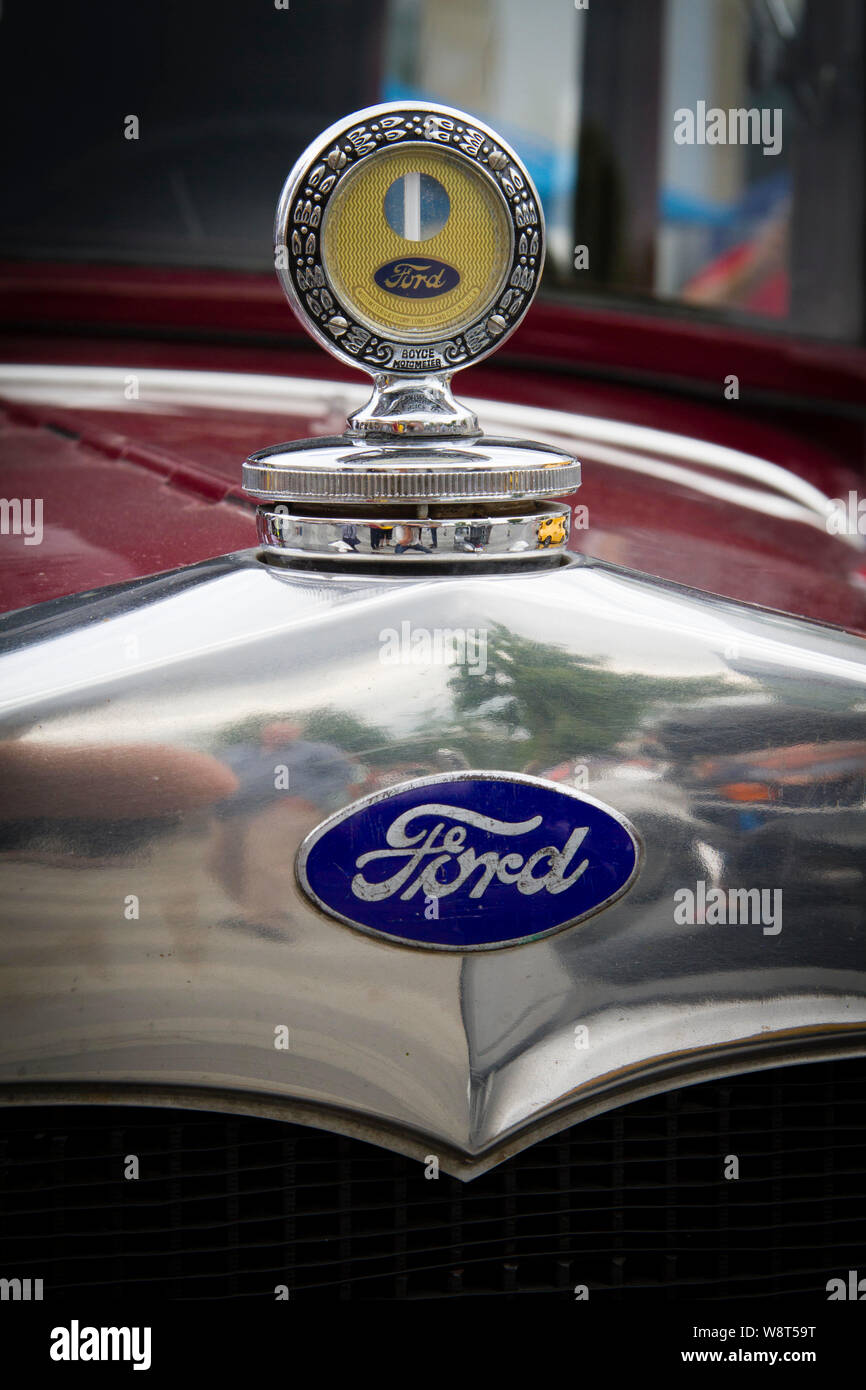 motometer of a Ford Model A Tudor-Sedan from the 1930, Germany ...