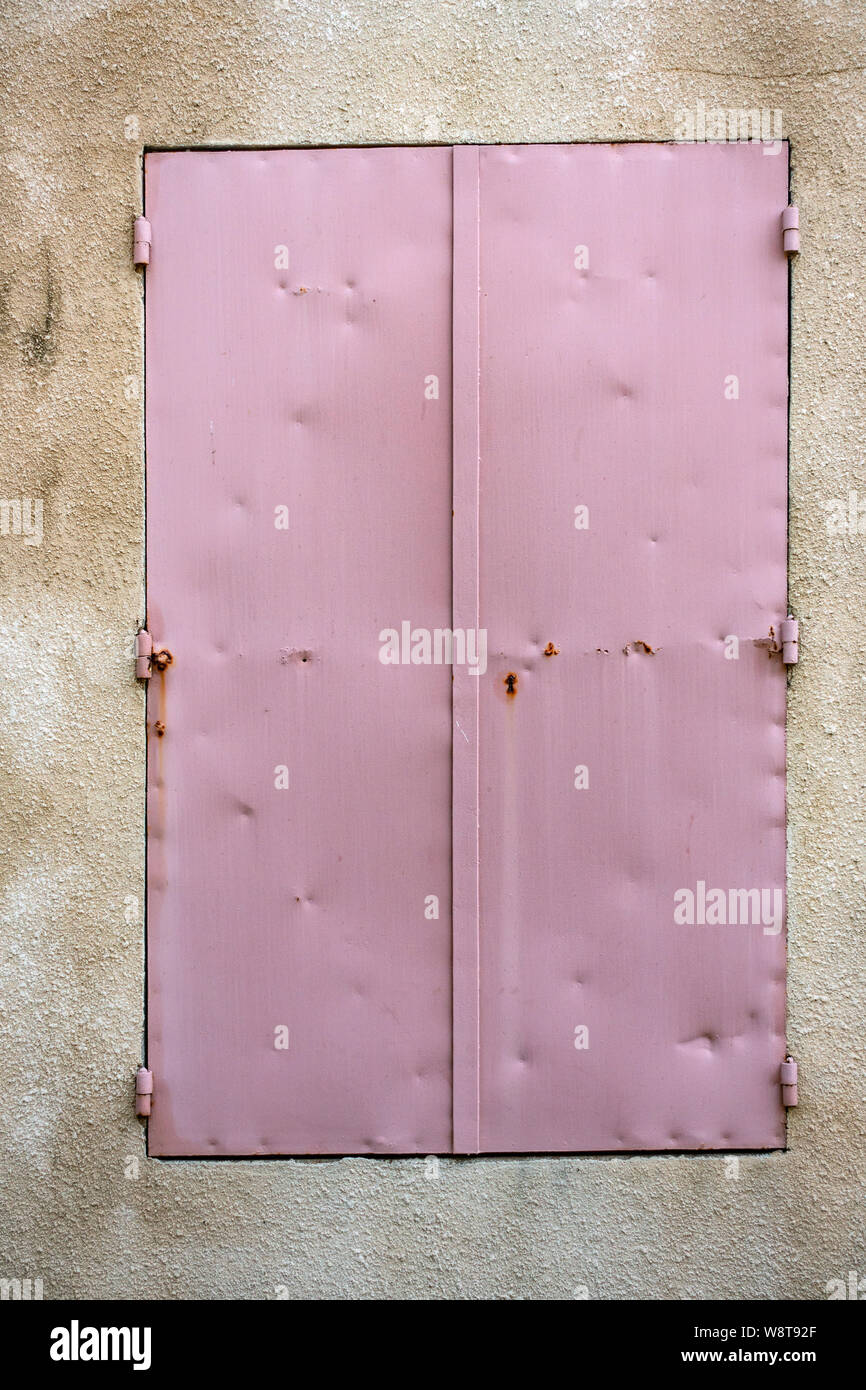Pink Shutters High Resolution Stock Photography and Images - Alamy