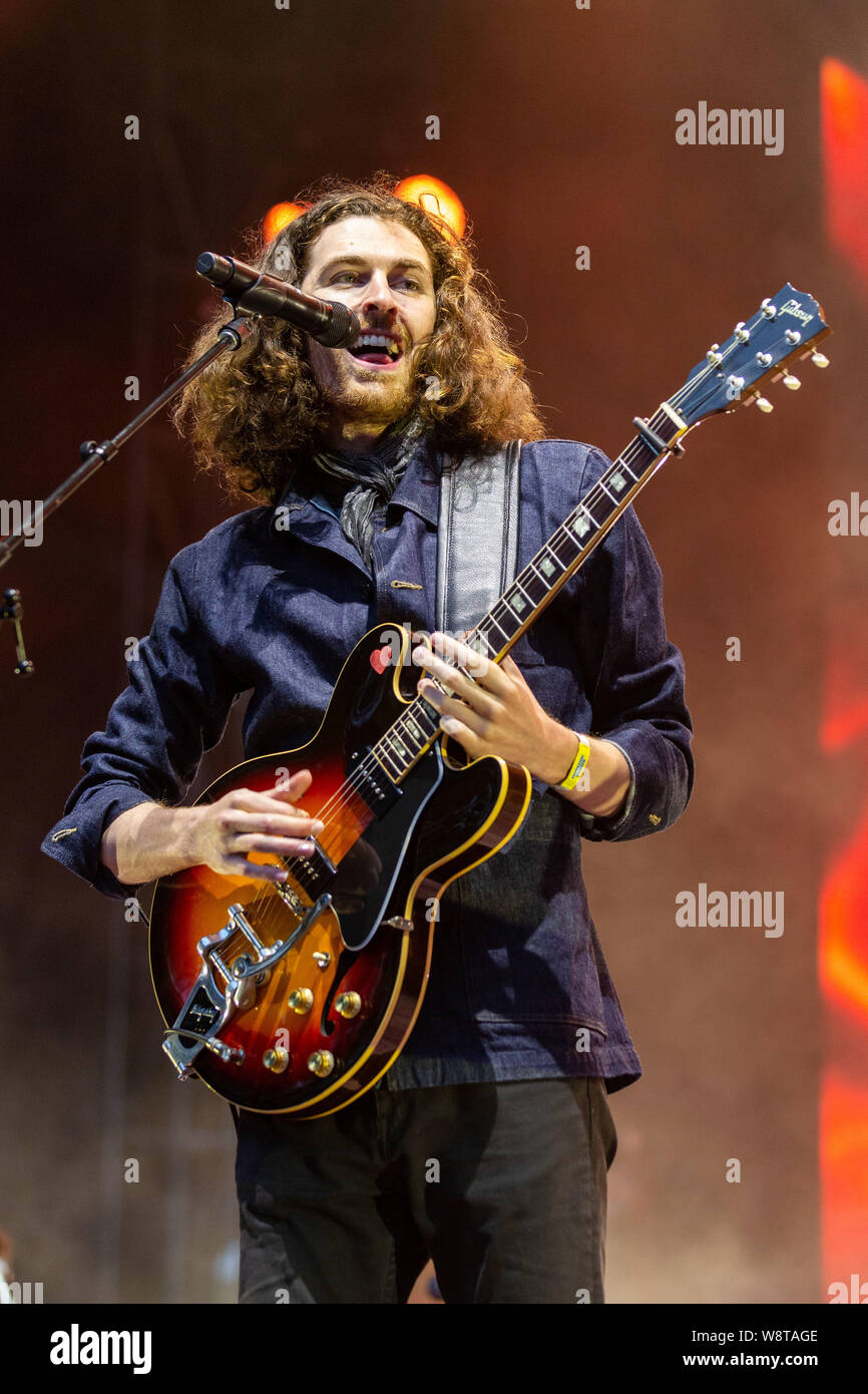 August 10, 2019, San Francisco, California, U.S: ANDREW HOZIER-BYRNE of ...