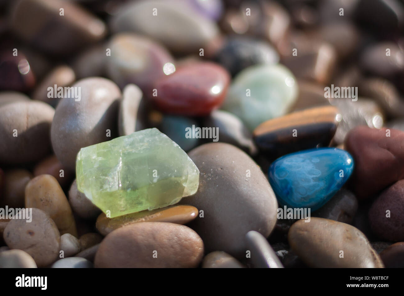 Gemstones on the beach hi-res stock photography and images - Alamy