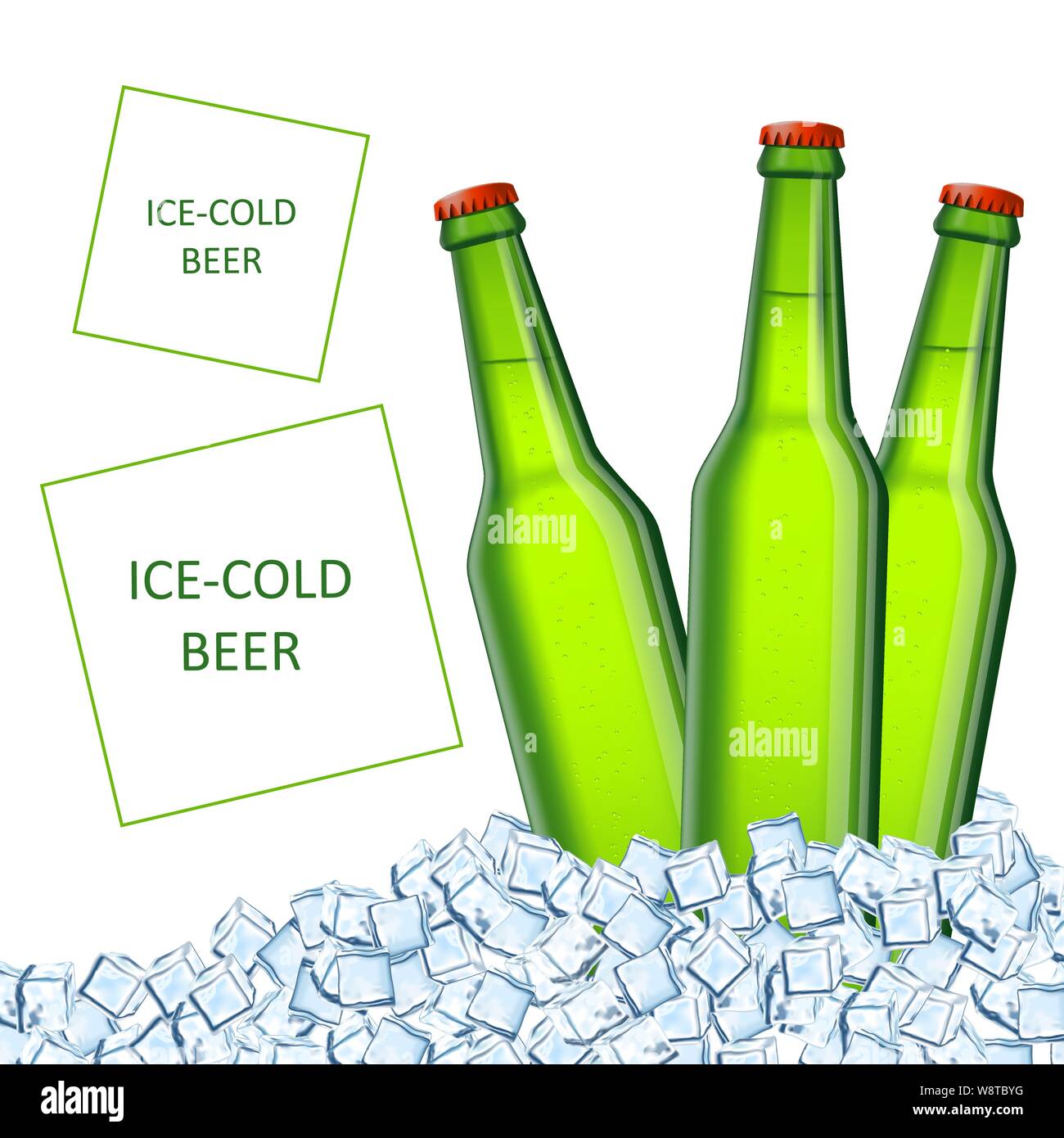 Ice cold beer sign hi-res stock photography and images - Alamy