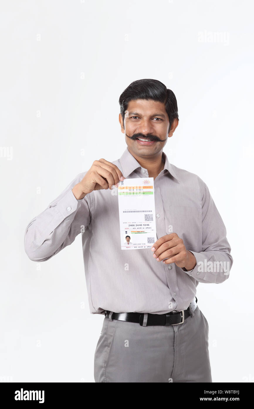 Aadhaar High Resolution Stock Photography and Images - Alamy